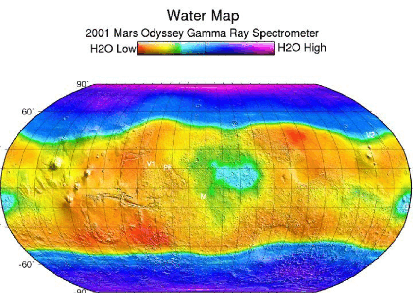 Water Map Of Mars;अब पृथ्वी के अलावा इस ग्रह पर भी बसेगा इंसान ...